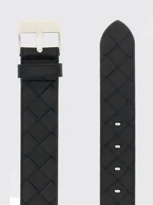 Bottega Veneta Watch Belt In Woven Leather