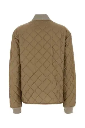 MAISON MARGIELA Beige Nylon Bomber Jacket