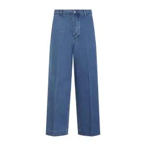 Bottega Veneta Straight Leg Jeans - Blue