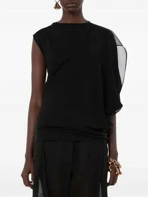 Sportmax Asymmetrical Blouse