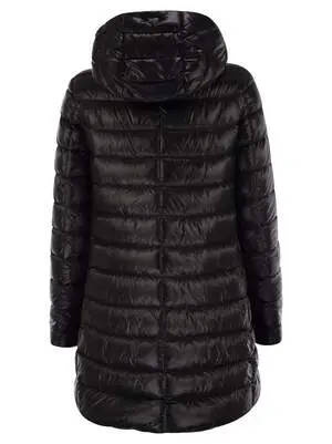 Herno A-shape Ultralight Nylon Down Jacket - Black