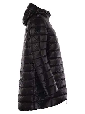 Herno A-shape Ultralight Nylon Down Jacket - Black