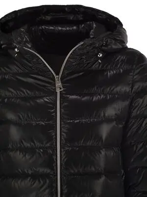 Herno A-shape Ultralight Nylon Down Jacket - Black