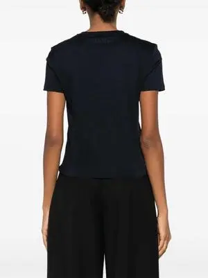 Max Mara Cotton T-shirt - Blue
