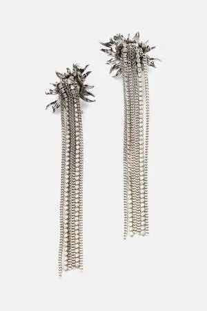 Alexander McQueen Sunflower Earrings - Multicolor
