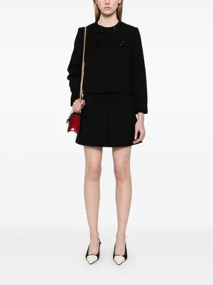 Celine Wool Mini Skirt