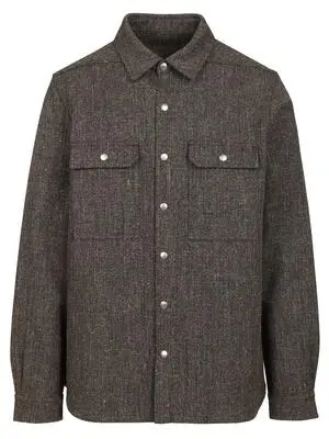 Rick Owens Carbone Outershirt
