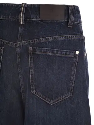 Brunello Cucinelli Wide-leg Jeans - Multicolor