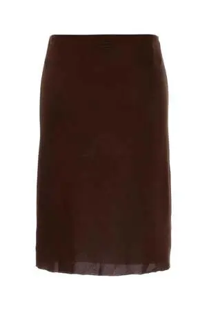 Miu Miu Silk Skirt