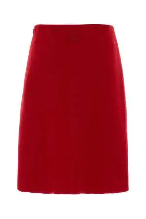 Miu Miu Flannel Skirt