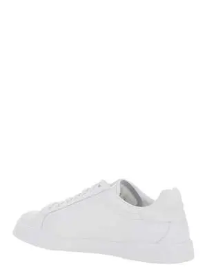 Dolce & Gabbana Portofino Light Leather Sneakers - White