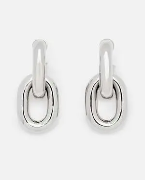 Rabanne Xl Link Double Hoop Earrings - Multicolor