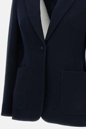 Max Mara Bluette Utility Jersey Jacket - Multicolor