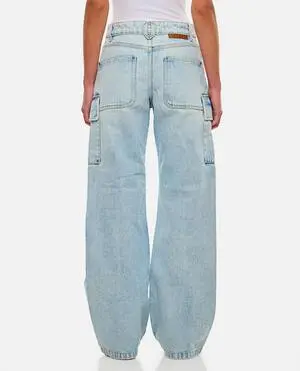 Stella McCartney Front Zip Cargo Denim