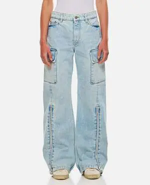 Stella McCartney Cargo Denim Trousers - Multicolor
