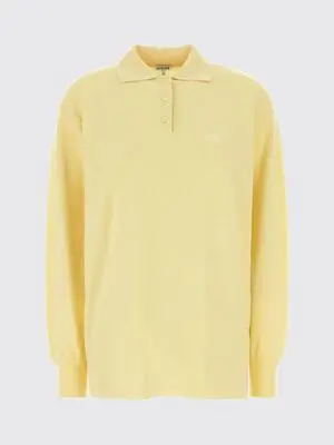 Loewe Cotton Polo Shirt With Logo - Yellow