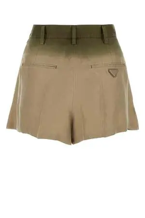 Prada Silk Shorts