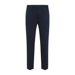 TOM FORD Stretch Cotton Chino Pants - Blue