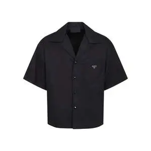 Prada Re-nylon Shirt - Black