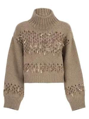 Brunello Cucinelli Cashmere Turtleneck Jumper