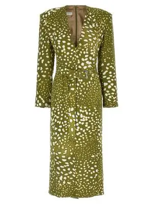 Dries Van Noten Dohana' Dress - Green