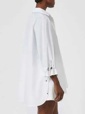 Max Mara Cotton Poplin Blouse Optic