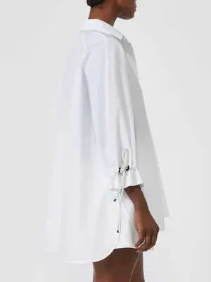 Max Mara Cotton Poplin Blouse - White
