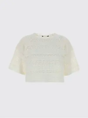 Max Mara Crochet Cropped Top