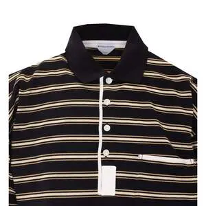 Bottega Veneta Logo Long Sleeves Polo