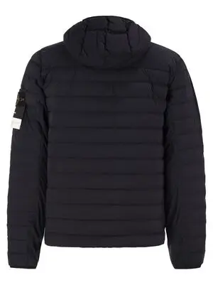 Stone Island Seamless Tunnel Down-tc Stretch Hooded Down Jacket