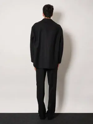 Fendi Double-breasted Wool Felt Peacoat