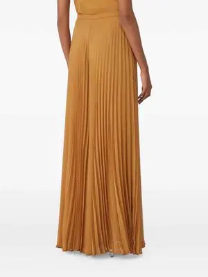 Max Mara Pleated Trousers - Brown