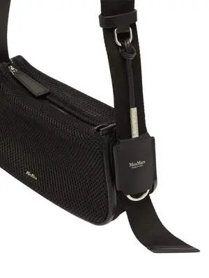 Max Mara Micro Handbag In Technical Mesh