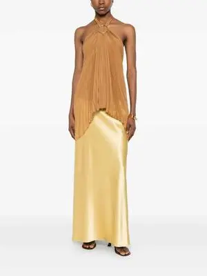 Max Mara Mxevalzer Ring-pleated Top