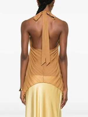 Max Mara Mxevalzer Ring-pleated Top
