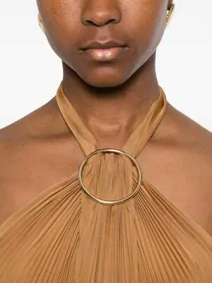 Max Mara Mxevalzer Ring-pleated Top