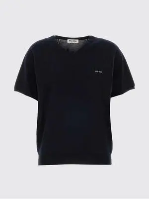 Miu Miu Virgin Wool Sweater - Blue