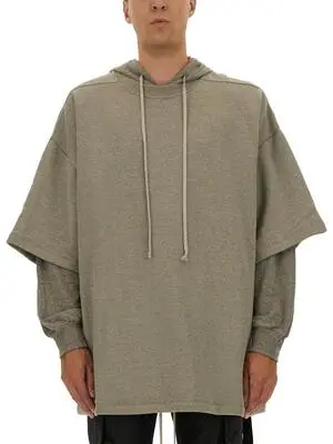 Rick Owens Tommy Hustler Hoodie - Gray
