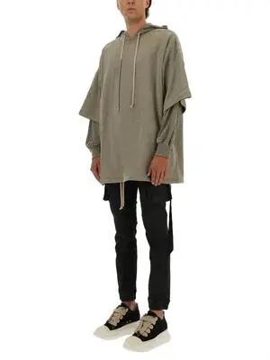 Rick Owens Tommy Hustler Hoodie - Gray