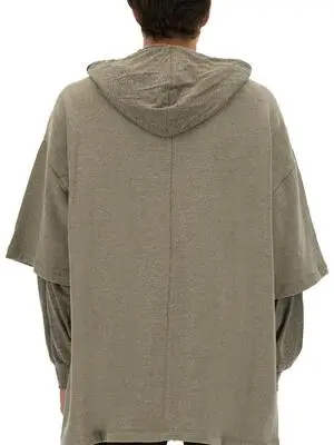 Rick Owens Tommy Hustler Hoodie - Gray