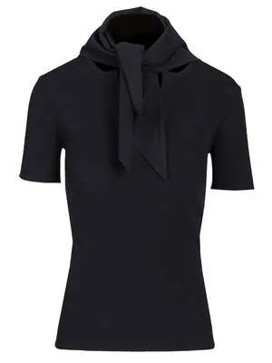 MAX MARA MAX MARA Viscose Crepe Scarf Sweater