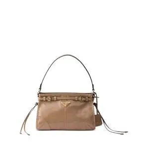 Prada Neutrals Shoulder Bags - Cream