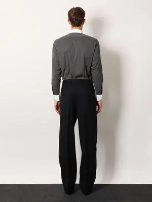 TOM FORD Microfantasy Cotton Shirt