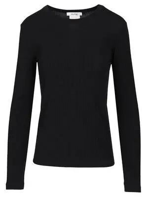 Max Mara Max Mara Women Silk And Lyocell Sweater Blue