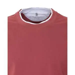Brunello Cucinelli T-shirt With Faux Layering