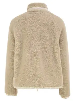 Herno Reversible Teddy Fleece And Technical Nylon Jacket - Multicolor