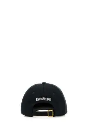 Valentino Garavani Midnight Cotton Baseball Cap