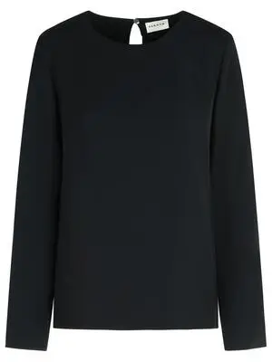 P.a.r.o.s.h Poker' Polyester Blouse - Black