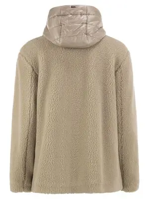 Herno Teddy Jacket With Padded Hood