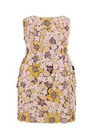 Costarellos Embellished Tulle Sirra Mini Dress - Multicolor
